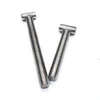China T Slot Hammer Head Bolts Custom Galvanized Zinc T Bolts Screws Flat Square Head M6 M8 M10 for Your Customer Requirements for sale