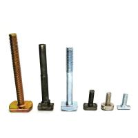 China Stainless Steel T Slot Bolt M6 Hammer Bolt with Passivated Finish T-Bolt Galvanized T Head Bolt for sale