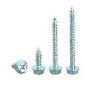 China HEX Head DIN6928 Tapping Screws Black Rust-Protected Anti-Loosening-Various Including Titanium Stainless Steel Nickel Inch Metric for sale