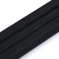 China Custom High Strength 8.8 Grade Carbon Steel Threaded Rod M10 Full Thread Stud Black Zinc Plating Rod M2-M24 with Plain Finish for sale