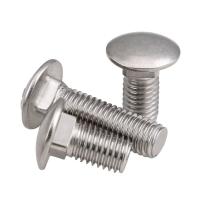 China Custom Mark According to Your Specification High Strength Din 603 Carriage Bolts Stainless Steel Grade 4.8/6.8/8.8 for sale