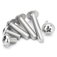 China Coarse Thread M2 M3 M4 M5 M6 M8 M10 Stainless Steel Hex Drive Hexagon Socket Round Pan Head Machine Screws for Aluminium for sale