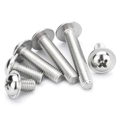 China Coarse Thread M2 M3 M4 M5 M6 M8 M10 Stainless Steel Hex Drive Hexagon Socket Round Pan Head Machine Screws for Aluminium for sale