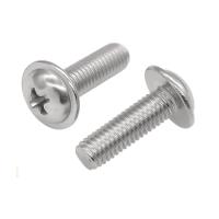 China Coarse Thread M2 M3 M4 M5 M6 M8 M10 Stainless Steel Hex Drive Hexagon Socket Round Pan Head Machine Screws for Aluminium for sale