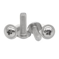 China Coarse Thread M2 M3 M4 M5 M6 M8 M10 Stainless Steel Hex Drive Hexagon Socket Round Pan Head Machine Screws for Aluminium for sale