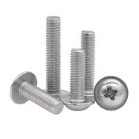 China Coarse Thread M2 M3 M4 M5 M6 M8 M10 Stainless Steel Hex Drive Hexagon Socket Round Pan Head Machine Screws for Aluminium for sale