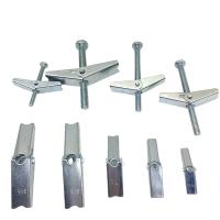 China Zinc Plated Steel Butterfly Anchor Bolt Fire-Rated 12mm Diameter DIN Standard for Safe Installations Inch and Metric System for sale