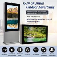China IP65 Waterproof Dustproof Outdoor LCD Advertising Screen 55 Inch for sale