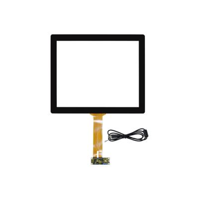 China 17 Inch Multitouch Projected Capacitive Touch Monitor Waterproof Antiglare for sale