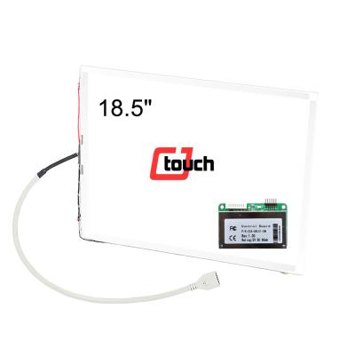 China Wide Surface Acoustic Touch Screen 18.5 Inch Overlay Controller Board for sale