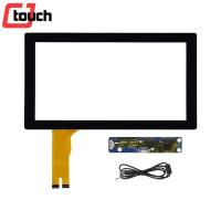 China PCT Surface Capacitive Widescreen Touch Display For Public Place Kiosk for sale