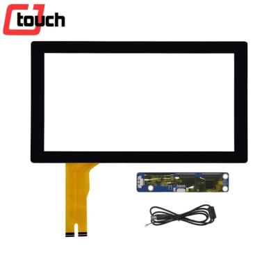 China PCT Surface Capacitive Widescreen Touch Display For Public Place Kiosk for sale