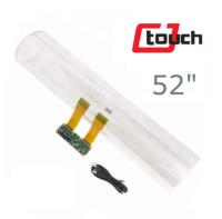 China 52 Inch Nano Multi Touch Film Transparent Waterproof Dustproof for sale