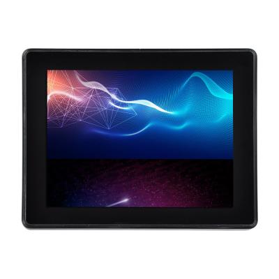 China Vandalproof Industrial PCAP Touch Monitor Screen With Usb Vga Dvi Interface for sale