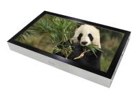 China Ultra narrow Frame Outdoor Advertising Kiosk 55 Inch Quickly Dissipate Heat for sale