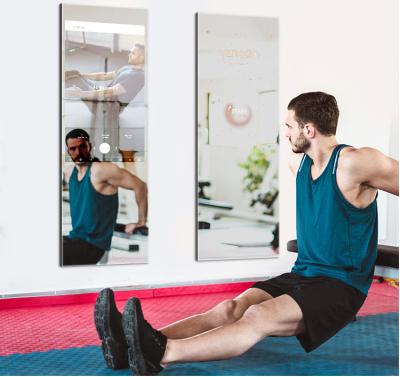 China 32 inch Touchscreen Smart Mirror , 350cd/m2 Interactive Home Gym Mirror for sale