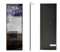 China 32 inch Touchscreen Smart Mirror , 350cd/m2 Interactive Home Gym Mirror for sale