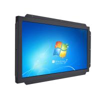 China Anti Glare Vandalproof LCD Infrared Touch Monitor With Open Frame DC 12V Power for sale