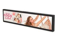 China 49.5 inch Stretched Bar LCD Display , 1080P LCD Display Strips for supermarket for sale