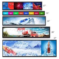 China TFT Ultra Wide Stretched Bar LCD Display 34.6 Inch 1920X162 for sale