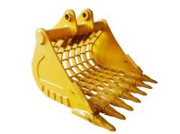 China Q355B Q345B Excavator Digging Bucket For Mining Work SK60 SK75 SK130 SK140 SK200 for sale
