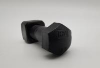 China Kobelco Excavator Track Shoe Bolt And Nut DIN608 DIN605 22x65 19x55 18x56 for sale
