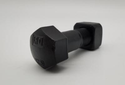 China Kobelco Excavator Track Shoe Bolt And Nut DIN608 DIN605 22x65 19x55 18x56 for sale