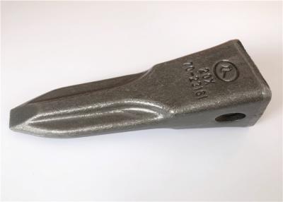 China Wear Resistant Coated Sand Casting Bucket Teeth PC100 20X-70-23161 20X-70-23161RC for sale