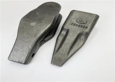 China Alloy Steel Excavator Bucket Parts , LG50 Excavator Bucket Tips Lost Wax Casting for sale