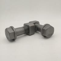 China High Strength Excavator Track Bolt And Nut Screws 40Cr for sale