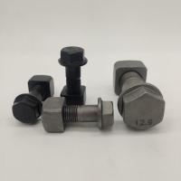 China High Strength Excavator Track Bolt And Nut Screws 40Cr for sale