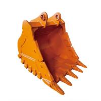 China Q355B Q345B Large Excavator Digging Bucket For Mining Operation for sale