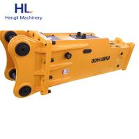 China RM140 Mini Excavator Top Type In Chisel 135mm Hydraulic Hammer Rock Road Stone Breaker for sale