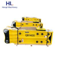 China RM140 Mini Excavator Top Type In Chisel 135mm Hydraulic Hammer Rock Road Stone Breaker for sale