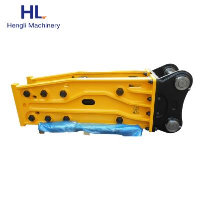 China RM125 Excavator Hydraulic Breaker Silence Type Medium Duty Stone Breaker for sale