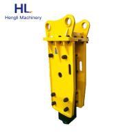 China RM125 Excavator Hydraulic Breaker Silence Type Medium Duty Stone Breaker for sale