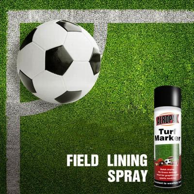 China Aeropak Temporary Marking Spray Paint Turf Spray Paint For Real Grass for sale