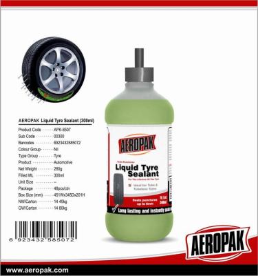 China Van Easy To Use Sealant Emergency Tyre Repair Environmental Liquid for sale