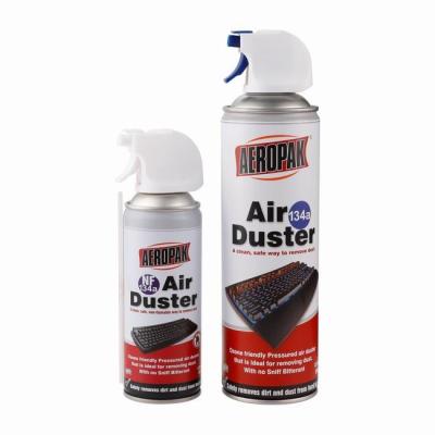 China Non Flammable Canned Air Dusters For Computers No Corrosion Strong Blower for sale