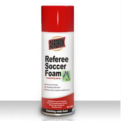 China Vanishing Soccer Ref Spray Foam Free Kick Spray Disappearing Foam For Judges for sale