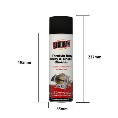 China Throttle Body Aeropak Carburetor Cleaner Air Intake Cleaner 500ml for sale