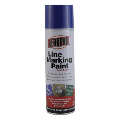 China White Road Acrylic Line Marking Aerosol Spray Paint 750ml And 500ml for sale