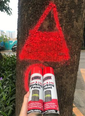 China 500ml Liquid Coating Line Marking Spray Paint For Forestry Tree Log for sale