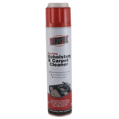 China Aeropak Upholstery Carpet Cleaner 500ml / 650ml Foaming Cleaner for sale