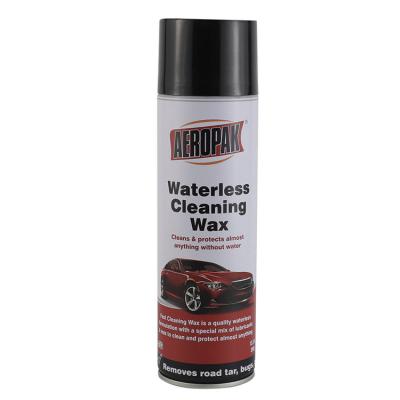 China Aeropak Waterless Cleaning Wax Car Exterior Cleaner For Automotive Care for sale