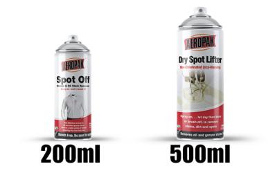 China Aeropak 500ml Oil Stain Remover Dry Spot Lifter Spray Non-Chlorinated Eco Friendly for sale