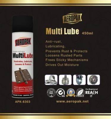 China Car Cleaning Chemicals , Anti-Rust Lubricant For Pulley / Doors / Windows for sale