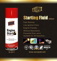 China Non Corrosive Starting Fluid Car Cleaning Products On Gasoline And Diesel Engines for sale
