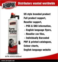 China Non - Toxic 600ml Emergency Tyre Repair Inflator For Rubber Bike , Motorcycle for sale