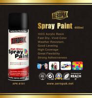 China Odourless Aerosol Spray Paint 10oz Rich Metallic Finish Interior Exterior for sale